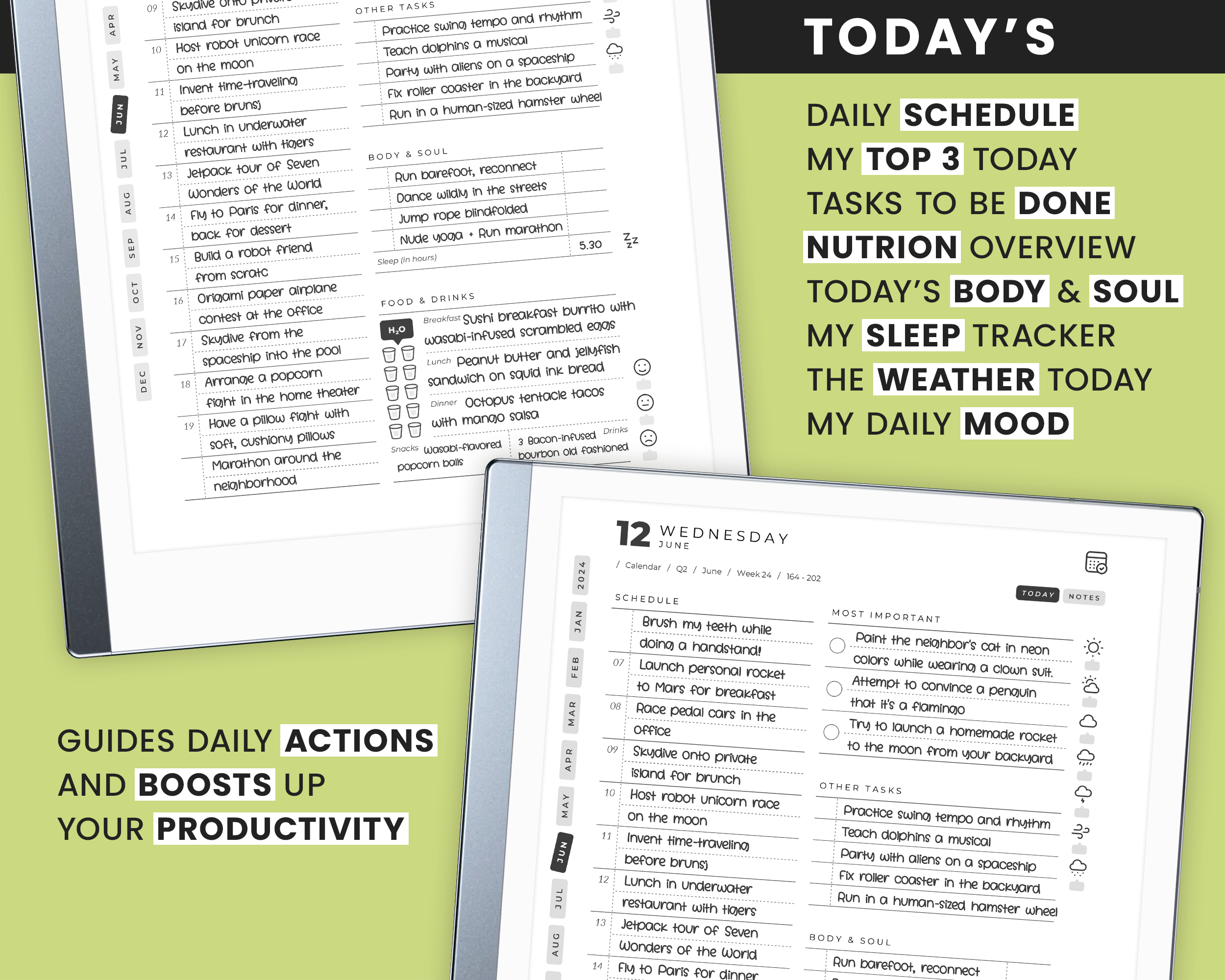 Premium Digital Planners crafted for School, Work, and Daily Tasks