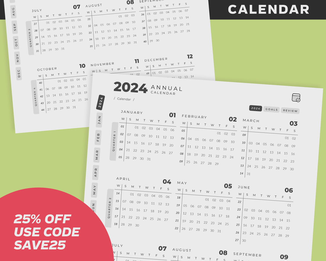 2025 reMarkable Daily Planner + Free 2024 | reMarkable 2 Templates