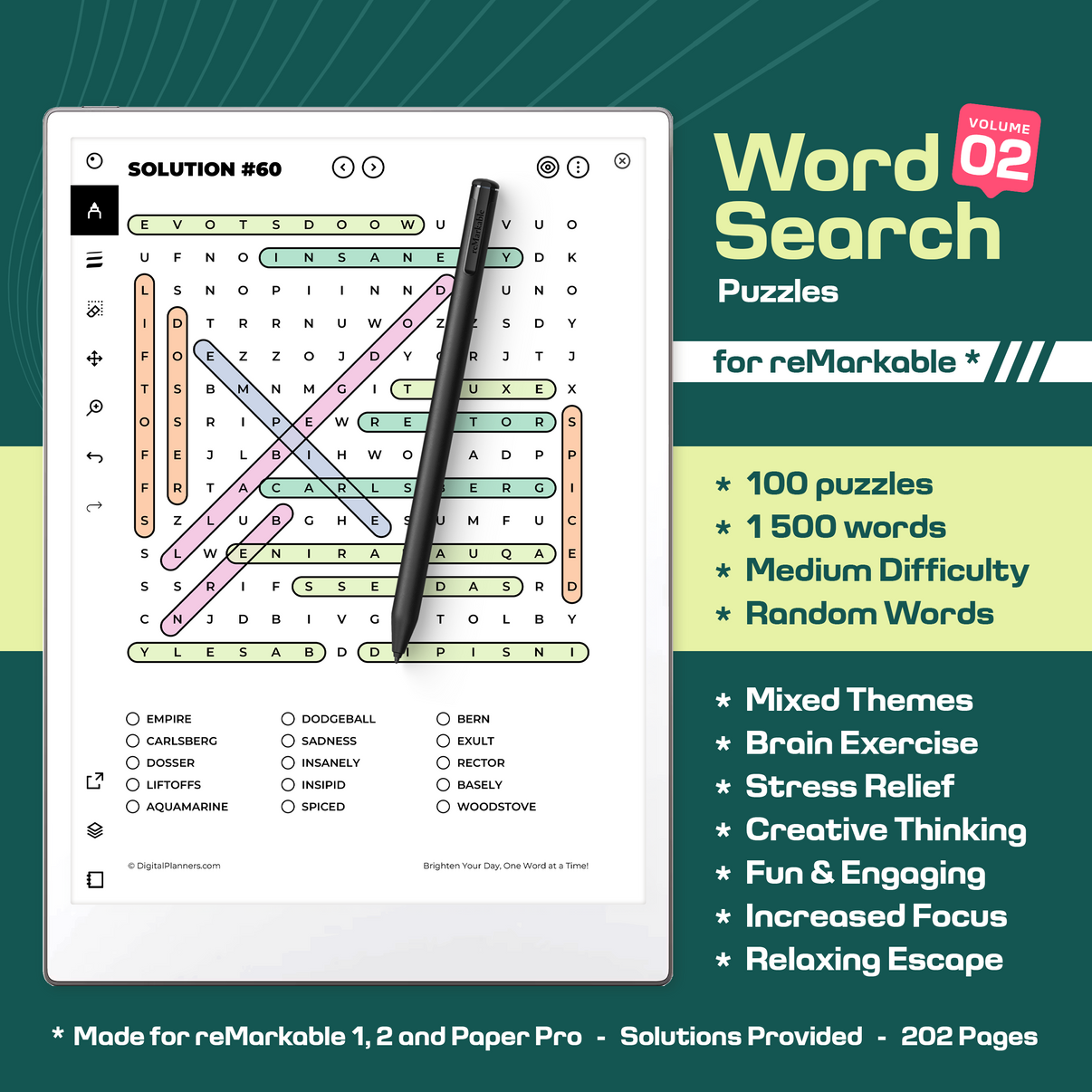 BUNDLE 🧠 5x the Fun, 5x the Focus – Grab the Ultimate Word Search Puzz